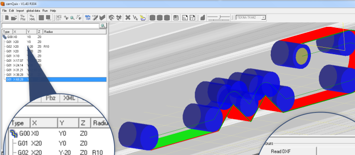 camQuix – Freely define your milling paths – camProx